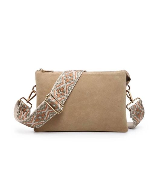 Jen & Co. Izzy Faux Suede Crossbody Bag | Lyst
