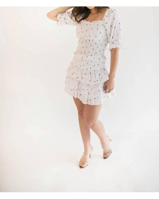 falcon park Alexis Top in White | Lyst