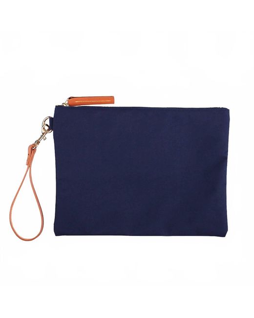 Boulevard Naomi Nylon Clutch in Blue | Lyst