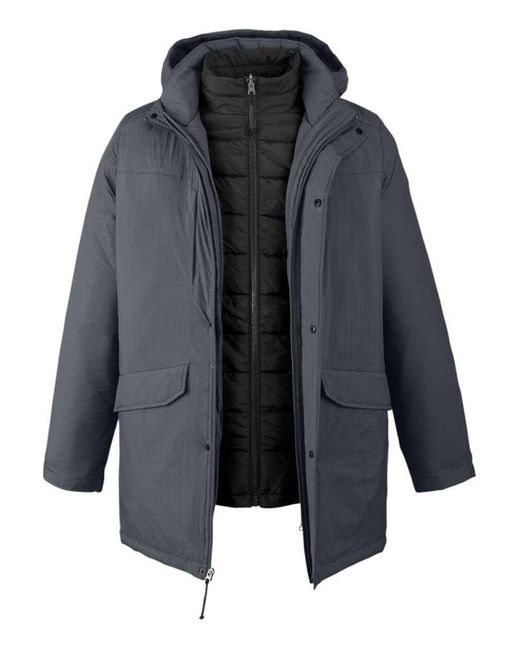 CORE365 Inspire 3-In-1 Jacket With Insulated Liner in Black for Men | Lyst