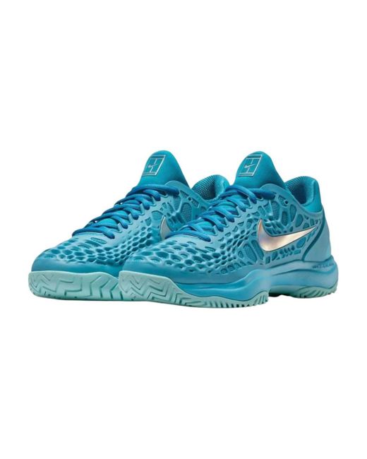 Nike Air Zoom Cage Shoes in Blue | Lyst