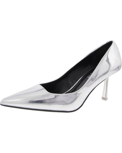Madden Girl Brynn Solid Patent Pumps in Metallic | Lyst