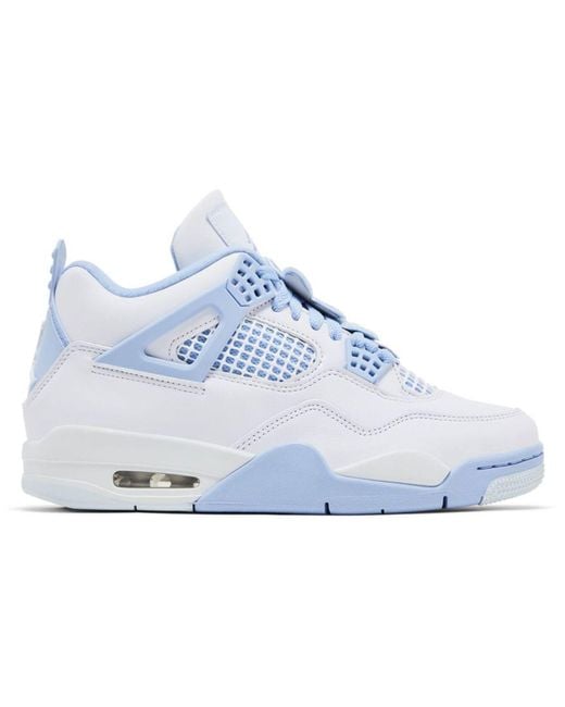 Nike 4 Retro Forget Me Not in Black | Lyst