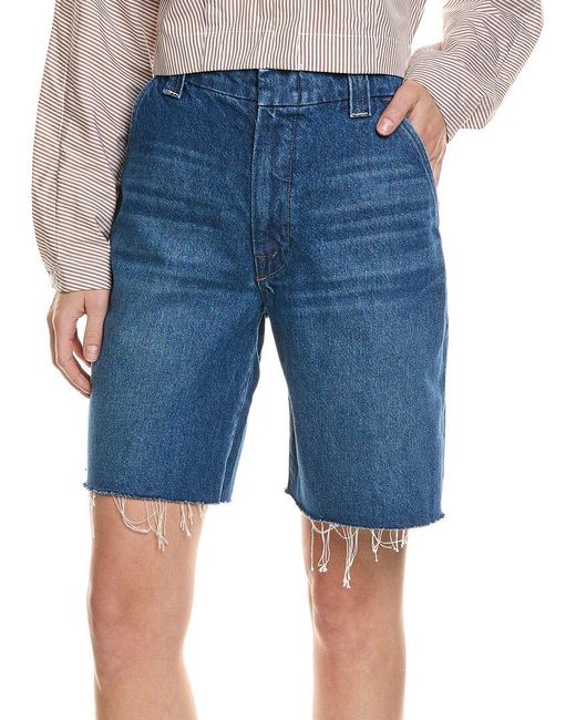 Mother Snacks! The Lunch Money Fray Scrumptious Short in Blue | Lyst