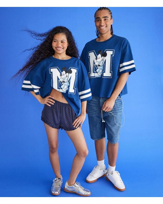 Aéropostale Mickey & Friends Mickey Mouse Boxy Relaxed Graphic Tee in ...