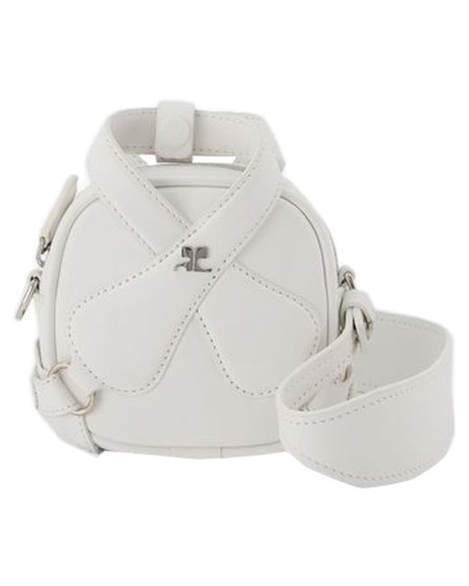 Courreges Mini X Loop Bag in Gray | Lyst