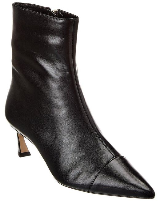 Alexandre Birman Myra 50 Leather Boot in Black | Lyst