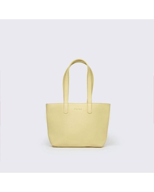 Mesh Mini Kyle Tote Bag in Yellow | Lyst