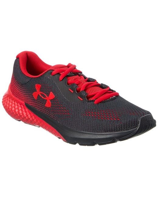Under Armour Charged Rogue 4 Sneaker in Red for Men | Lyst
