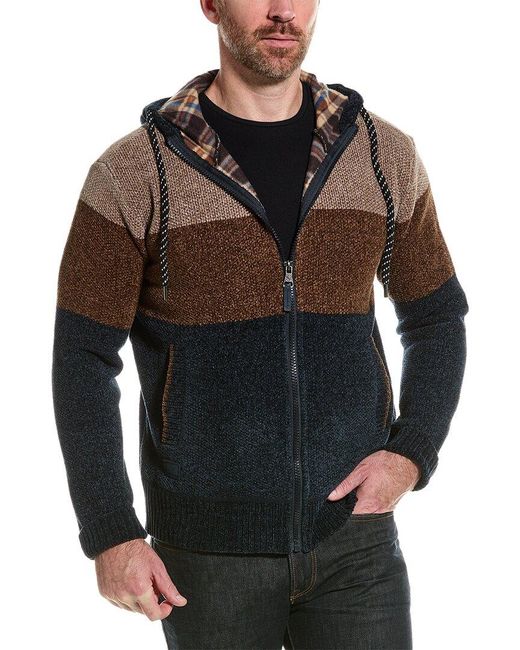 Point Zero Chenille Full Zip Hoodie in Black for Men | Lyst