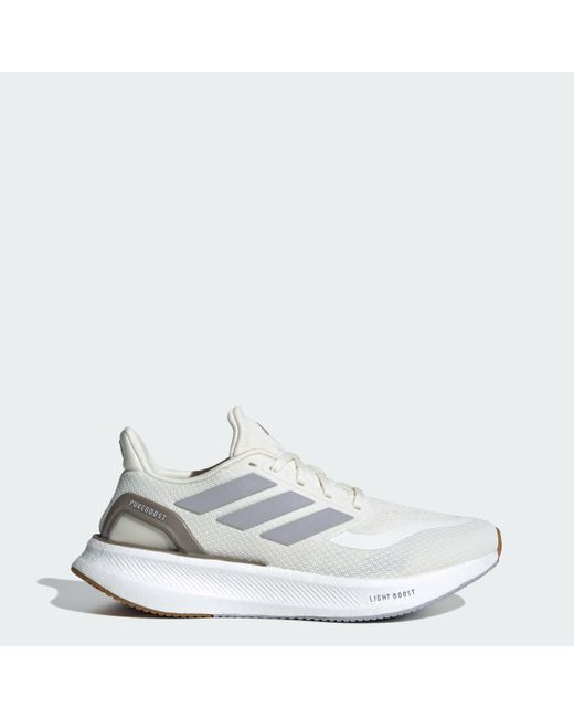 adidas Pureboost 5 Running Shoes in White | Lyst
