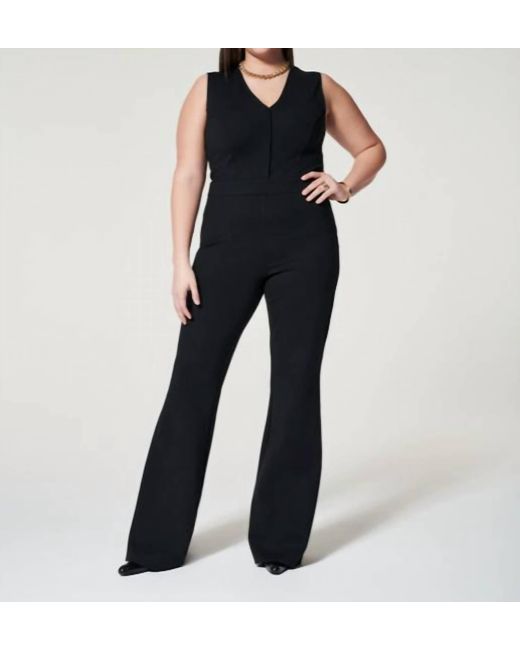 Spanx Perfect Jumpsuit in Blue | Lyst Spanx Perfect Jumpsuit in Blue | Lyst