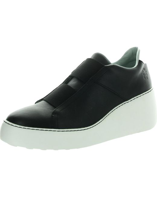 Fly London Stretch High-Top Sneakers in Black | Lyst