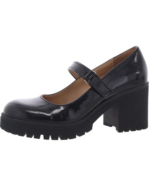 Sun & Stone Padma Block Heel Made Loafer Heels in Black | Lyst