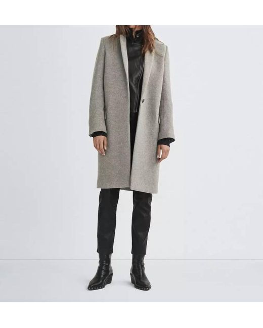 Rag & Bone Ava Coat in Gray | Lyst