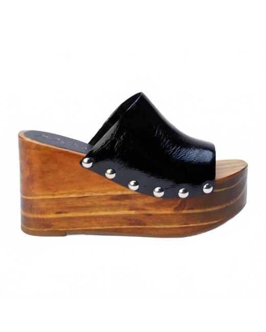 Matisse Phoebe Platform Wedge Shoes in Black | Lyst