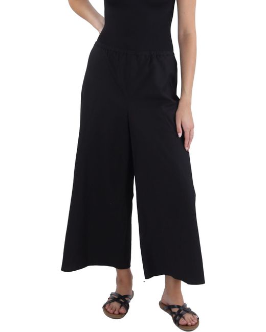 Vince High Rise Work Wear Wide Leg Pants in Black | Lyst