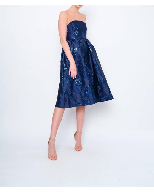 Flora Bea Sia Dress in Blue | Lyst