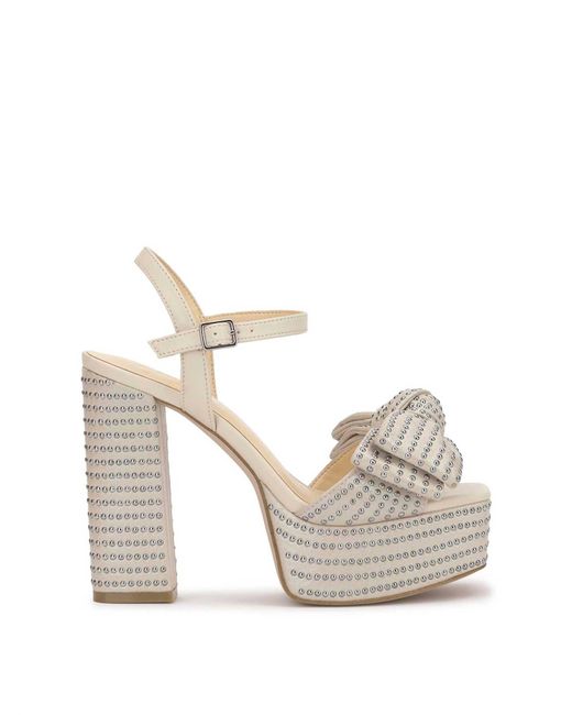 Jessica Simpson Lollien Platform in White | Lyst
