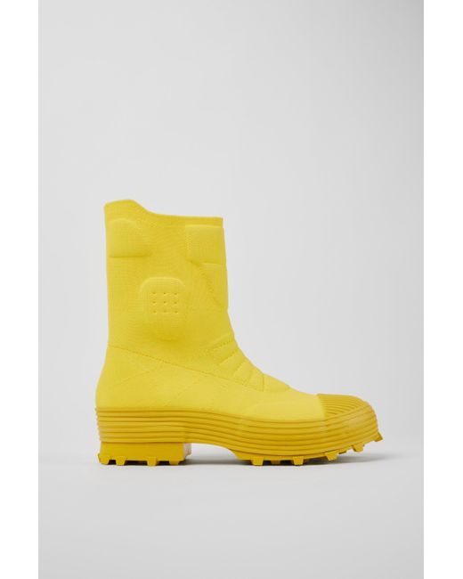 CAMPERLAB Ankle-Boot Camper Lab Traktori in Yellow | Lyst