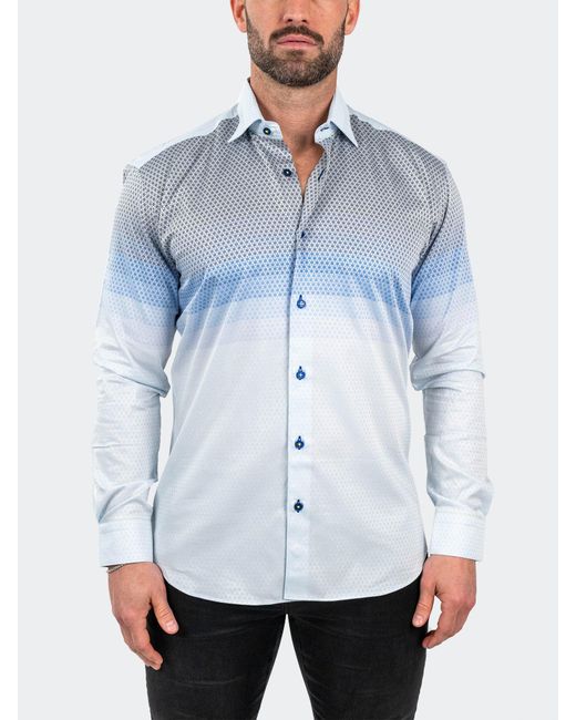 Maceoo Fibonacci Jacqdegrade in Blue for Men | Lyst