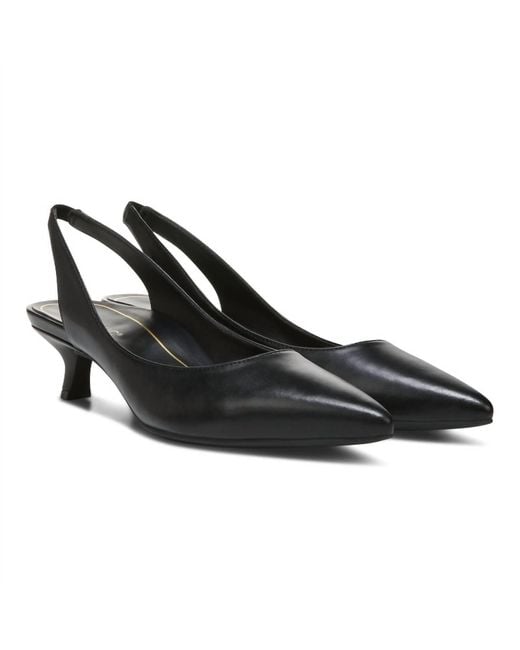 Vionic Ziva Kitten Heel in Black | Lyst