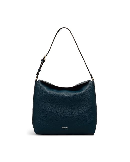 Radley City Road Large Flapover Shoulder Bag in Blue | Lyst