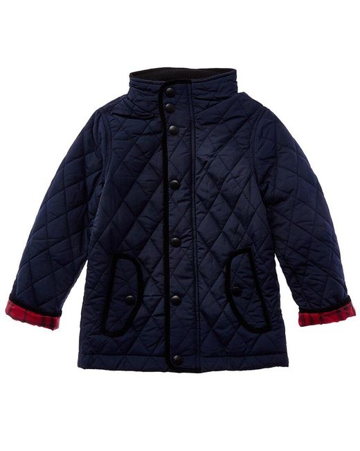 Urban Republic Quilted Barn Jacket in Blue for Men | Lyst