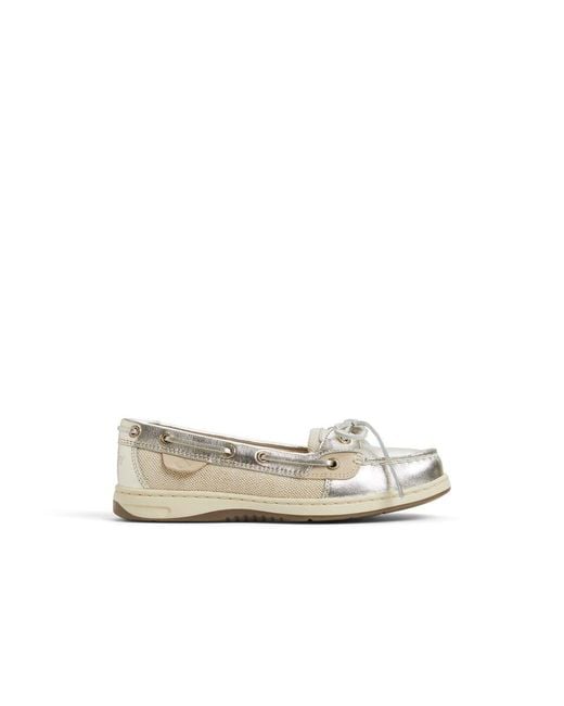 Sperry Top-Sider Angelfish 1 Eye Boat Shoe in White | Lyst