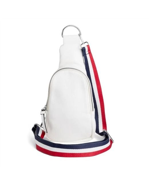 Coco + Carmen Rhea Crossbody in White | Lyst