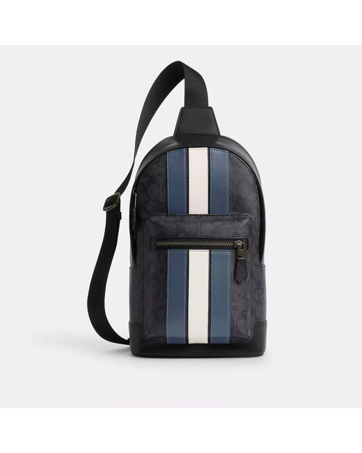COACH West Pack in Blue | Lyst