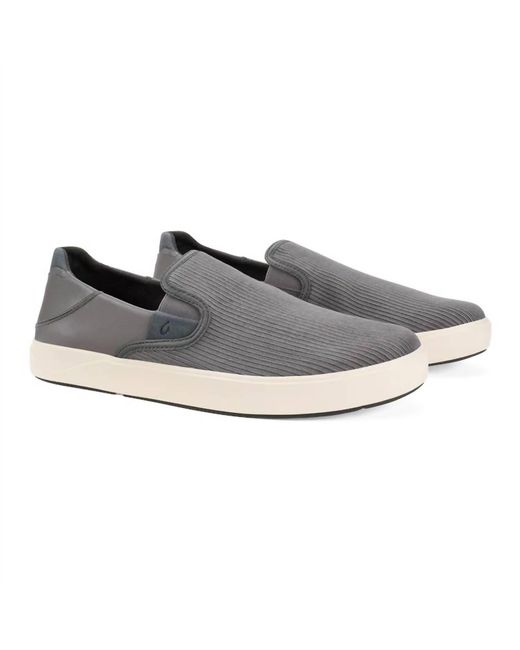 Olukai Lae'Ahi Kapa Sneaker in Gray for Men | Lyst