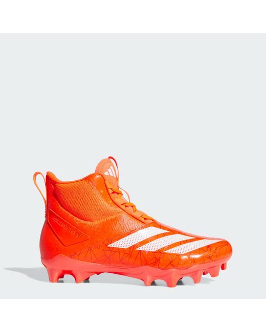 adidas Adizero Chaos Hidden Gems Football Lineman Cleats in Orange for ...