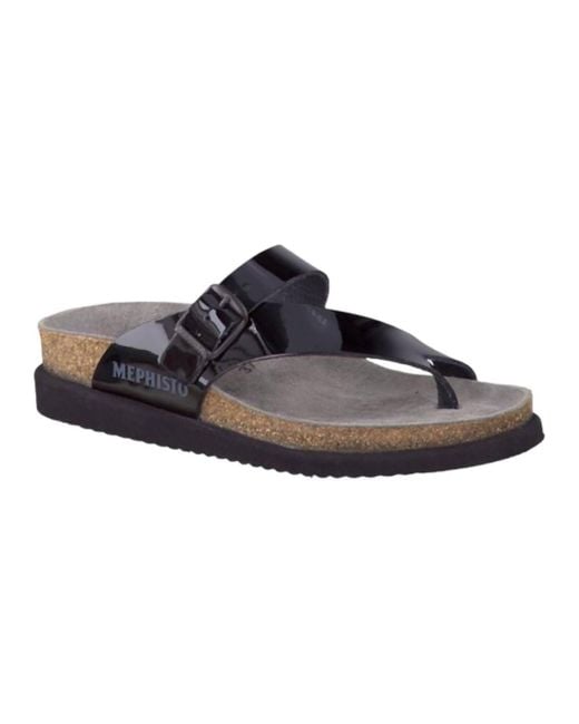 Mephisto Helen Classic Sandal in Blue | Lyst