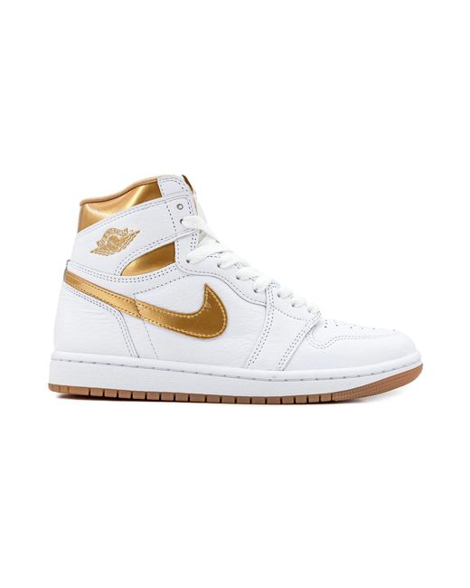 Nike Air Jordan 1 Retro Hi Og/Metallic Fd2596-107 in White | Lyst