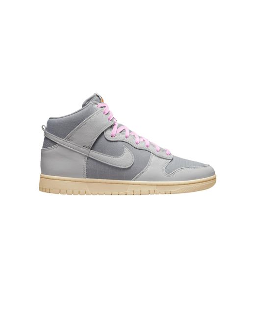 Nike Dunk Hi Retro Premium Light Smoke/ Fog-Sail Dq8800-001 in Gray for ...