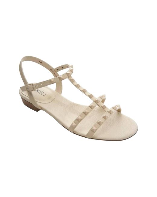 Vaneli Brunel Sandals in White | Lyst
