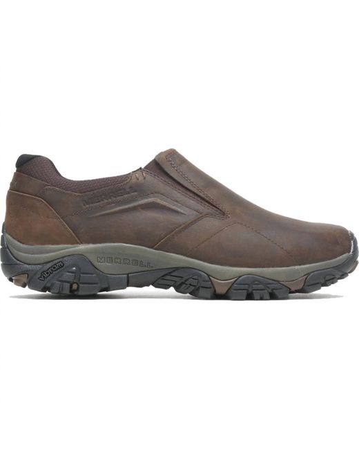 Merrell Moab Adventure Moc Shoes in Gray for Men | Lyst