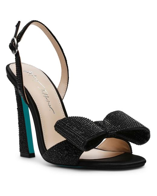 Betsey Johnson Joel Bow Made Pumps in Black | Lyst