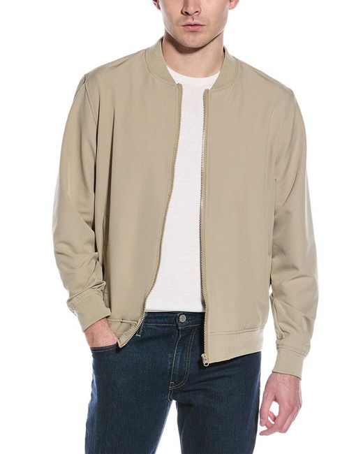 Sovereign Code Nate Bomber Jacket in Natural for Men | Lyst