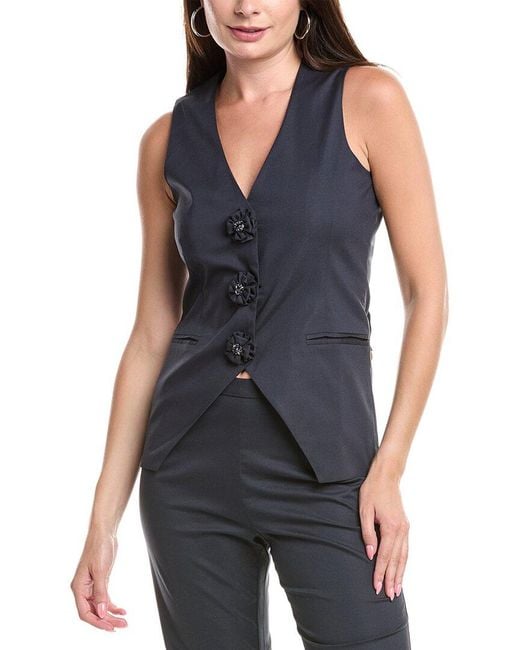 FLORA BEA NYC Olly Vest in Blue | Lyst