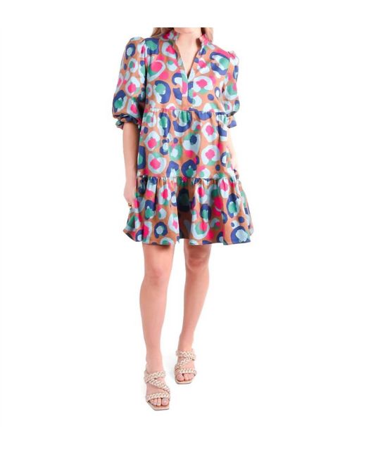 Emily Mccarthy Frankie Dress in Blue | Lyst