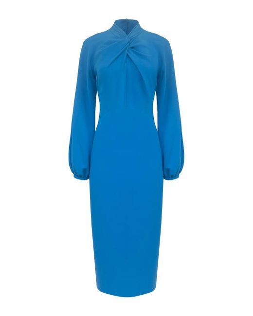 ROKSANDA Rima Dress in Blue | Lyst