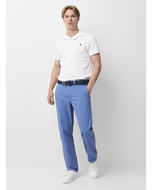 Polo Ralph Lauren Bedford Stretch Chinos Straight Fit in Blue for Men | Lyst