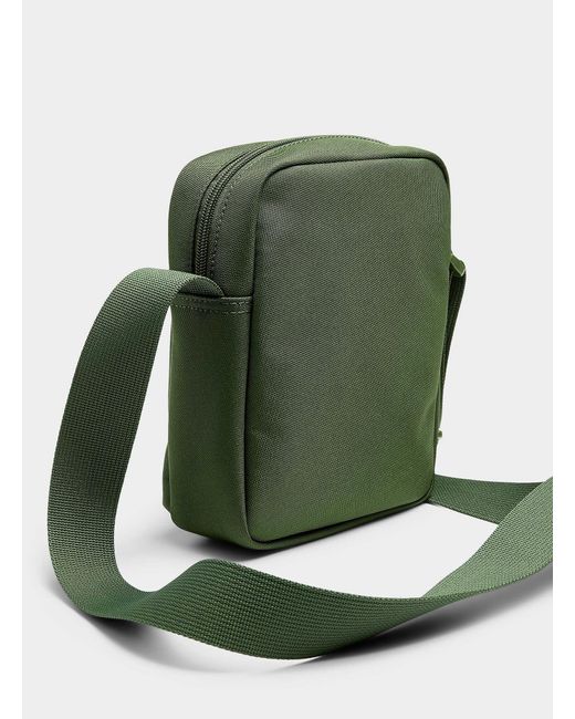 Lacoste Logo Vertical Camera Bag in Green for Men | Lyst