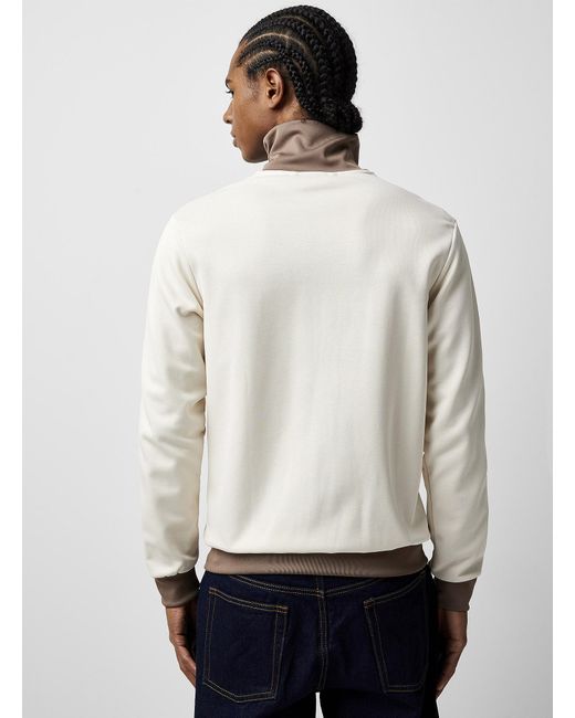 adidas Beckenbauer Moka Cream Track Jacket in Blue for Men | Lyst