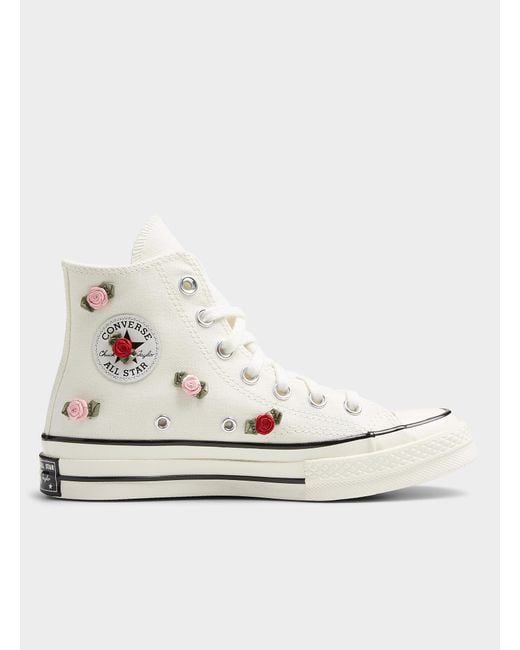 Converse Chuck 70 High Top Tiny Roses Sneaker Women Valentine's Day ...