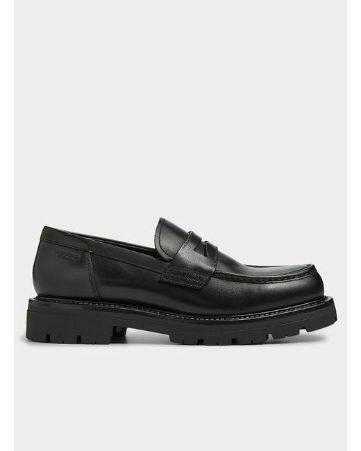 Vagabond Shoemakers Cameron Penny Loafers Men in Black for Men | Lyst