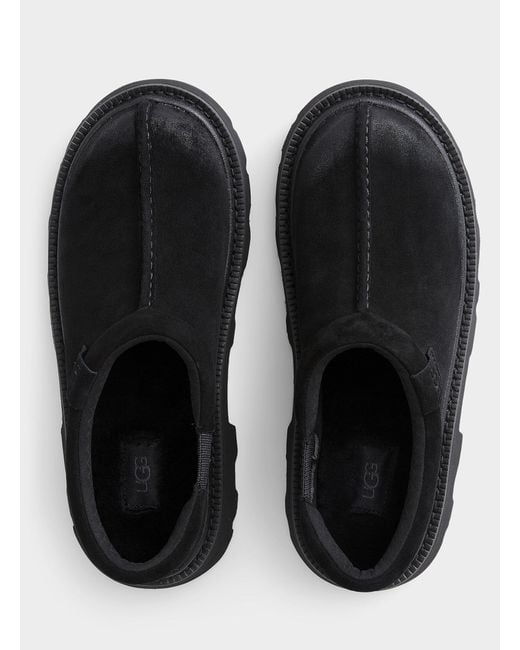 UGG Tasman Lug Slippers Men in Black for Men | Lyst