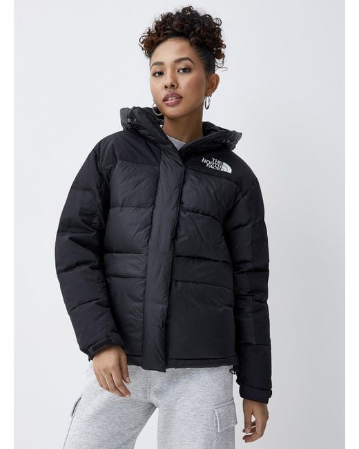 The North Face Himalayan Down Puffer Jacket in Gray | Lyst